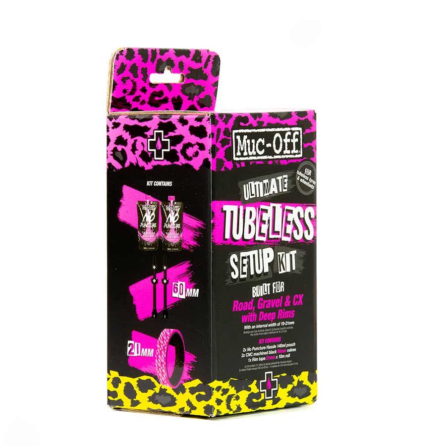 Muc-Off - Ultimate Tubeless Setup Kit Road 60mm – The Outfitters ...