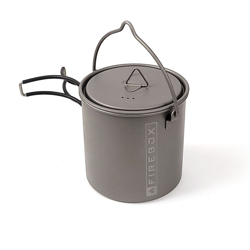 Firebox - Bush Pot 750 ml - Titanium | The Outfitters – The Outfitters ...