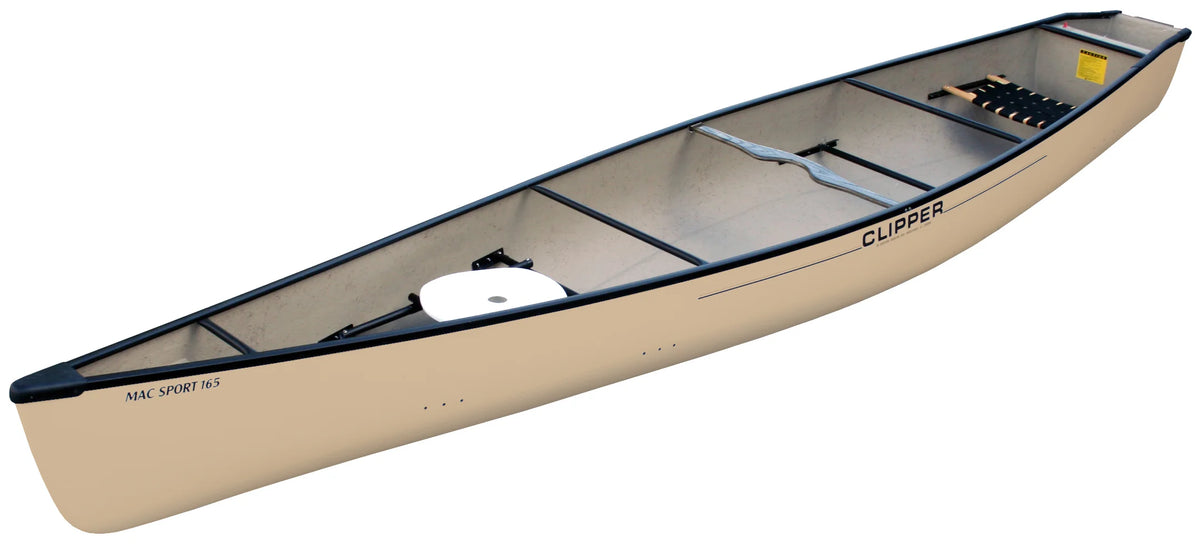 Clipper - MacKenzie Sport 16'6 Canoe - Kevlar Square Stern – The ...