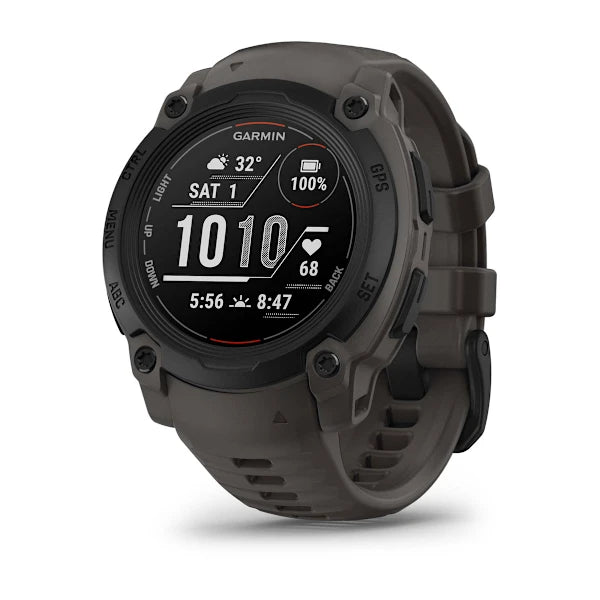 Garmin - Instinct® E Smart Watch – 40 mm - Black with Charcoal Band ...