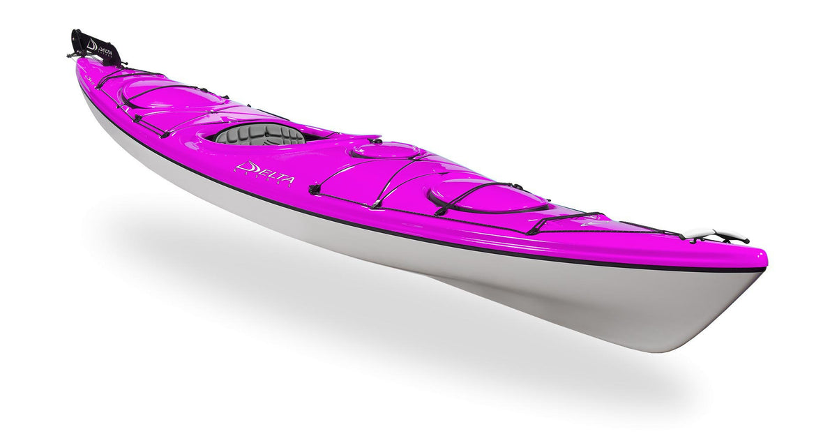 Delta Kayaks - 14 with Rudder - Magenta Limited Edition – The ...