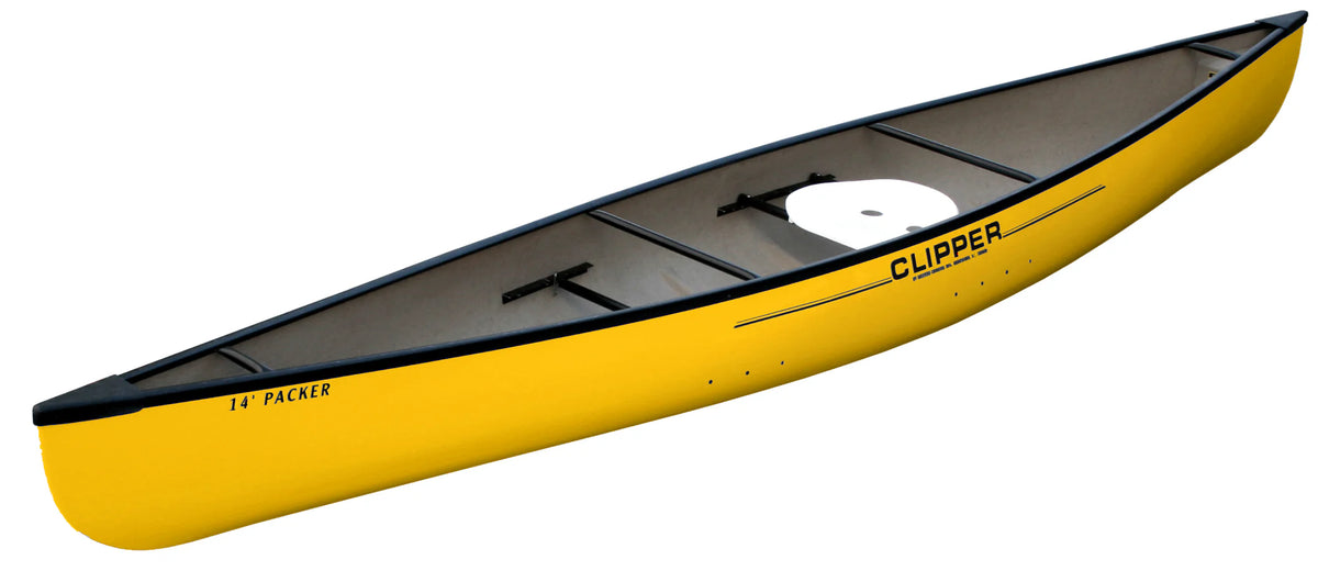 Clipper Canoes - Packer 14' Ultralight Canoe - Yellow – The Outfitters ...