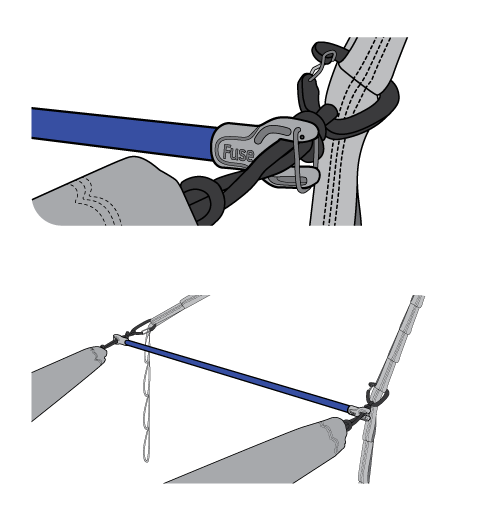 Eagles Nest Outfitters - Fuse™ Tandem Hammock System – The Outfitters ...